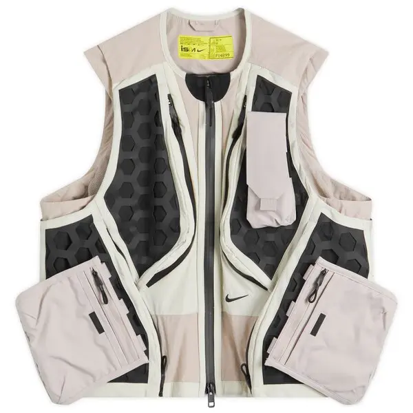 Buy Nike Ispa Modular Pocket Vest - Light Bone/moon Particle/black